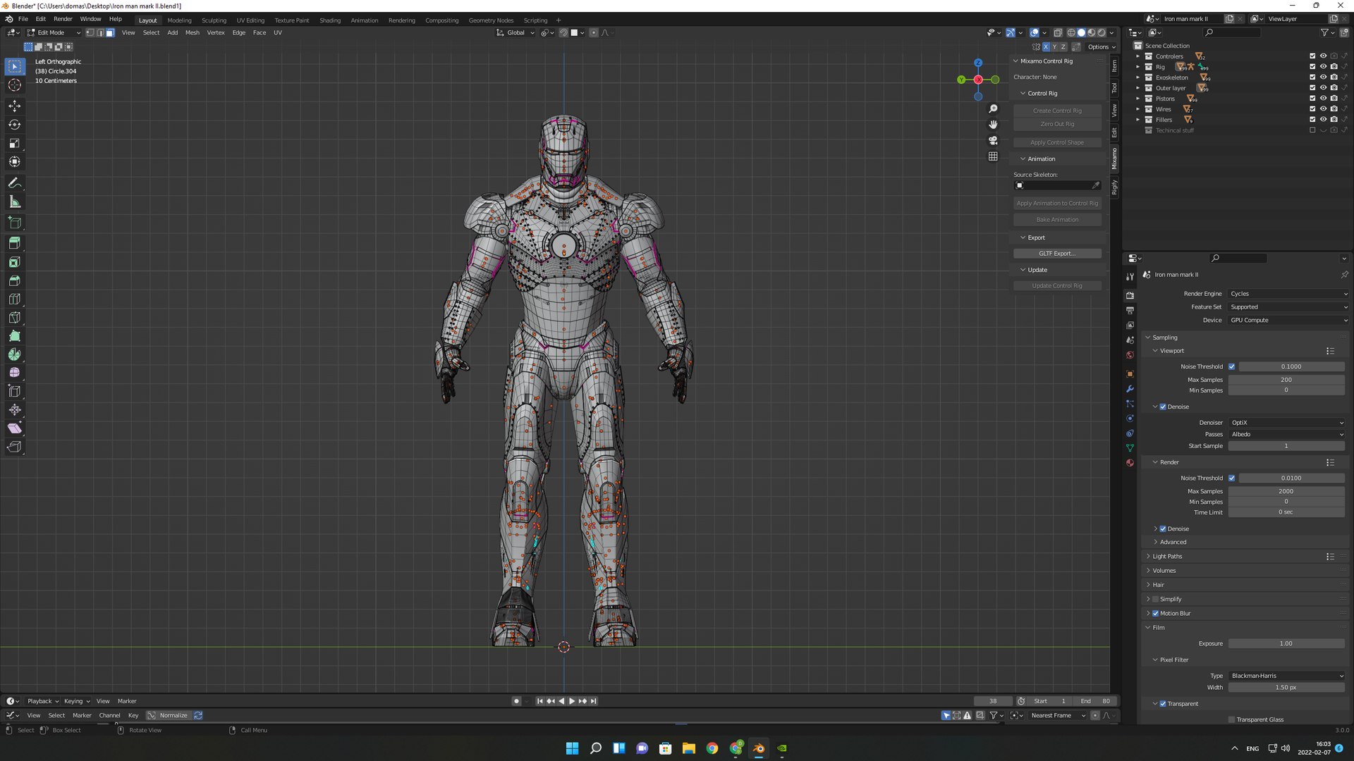 Iron Man Mark II 3D - TurboSquid 1851196