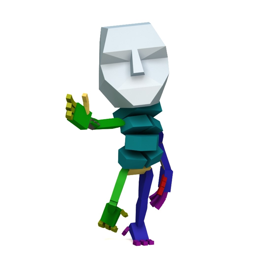 crazy monkey 3d model