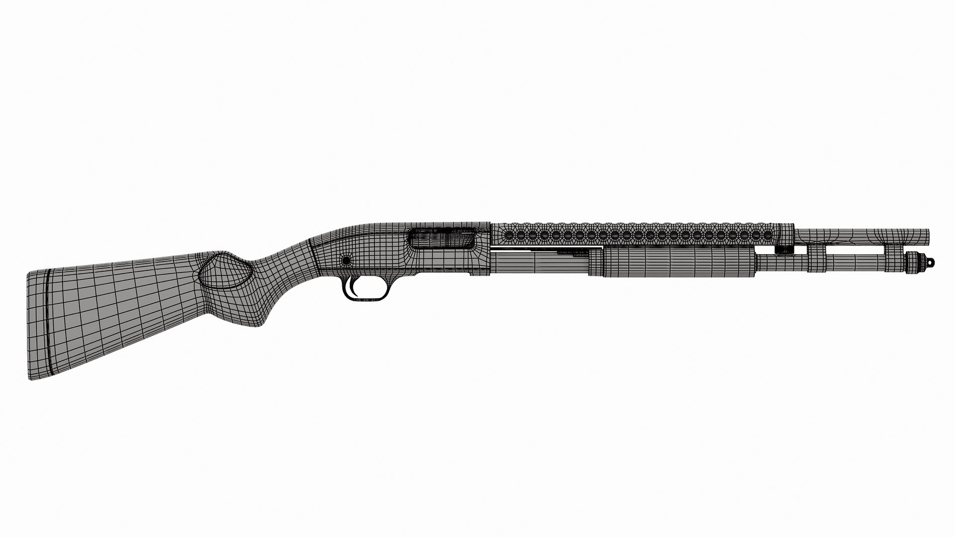Shotgun Set Kitbash Model - TurboSquid 1870204