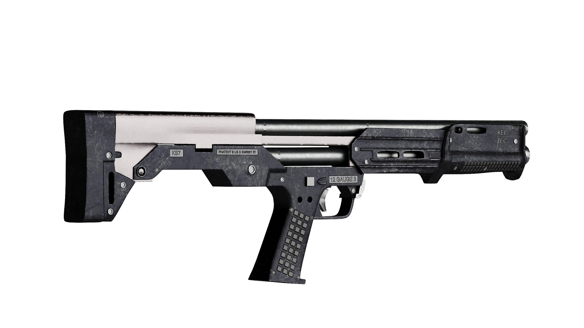 Shotgun Set Kitbash Model - TurboSquid 1870204