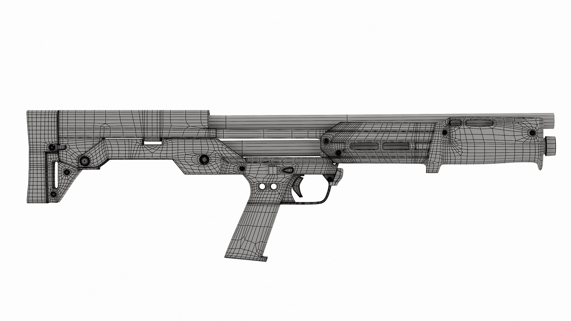 Shotgun Set Kitbash Model - TurboSquid 1870204