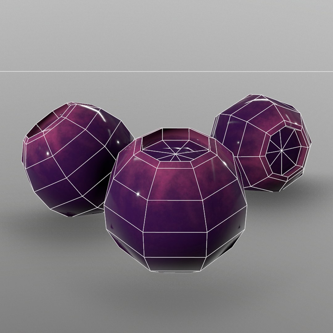 Blueberry ready games 3D model - TurboSquid 1288024