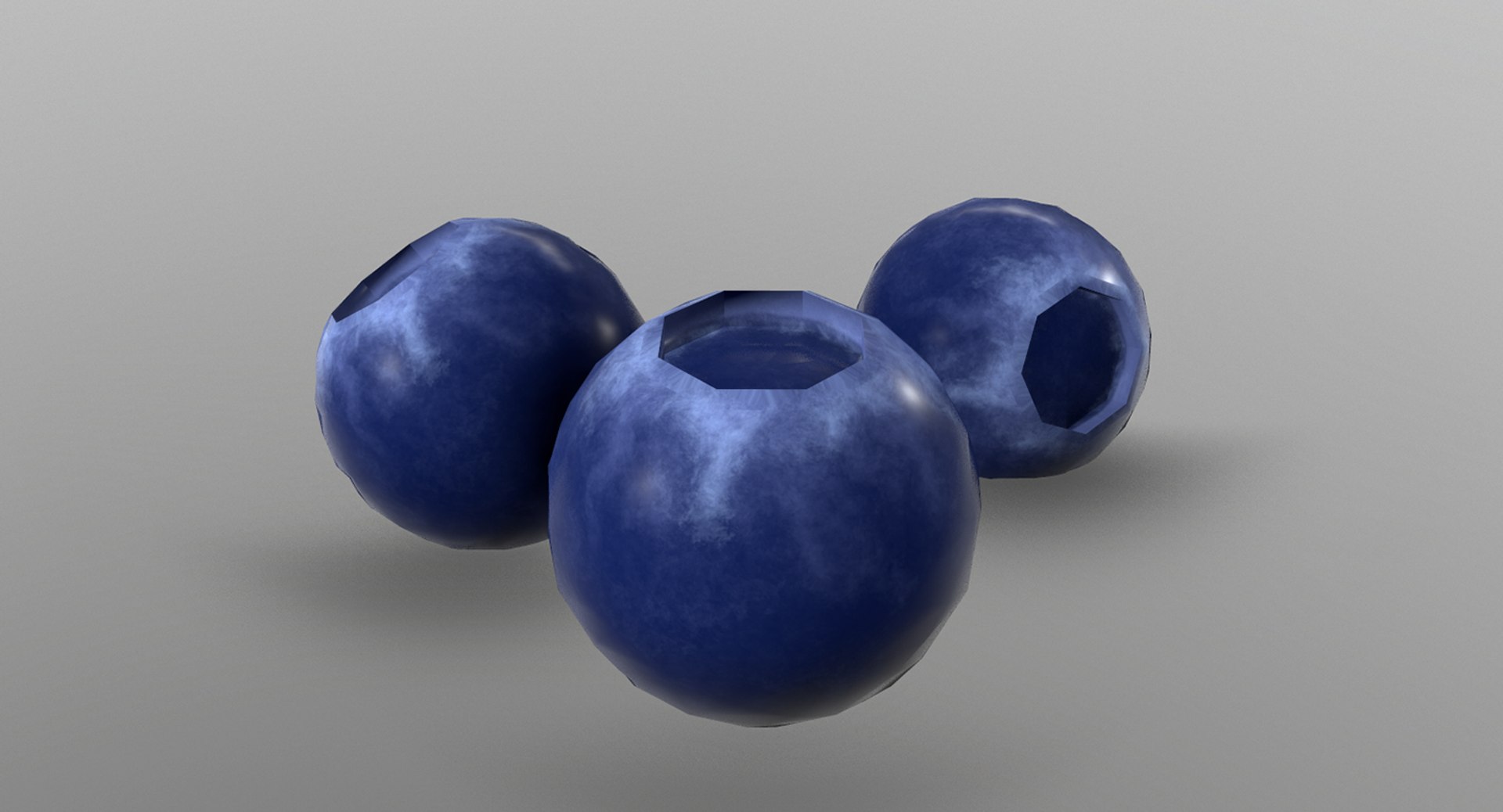 Blueberry ready games 3D model - TurboSquid 1288024