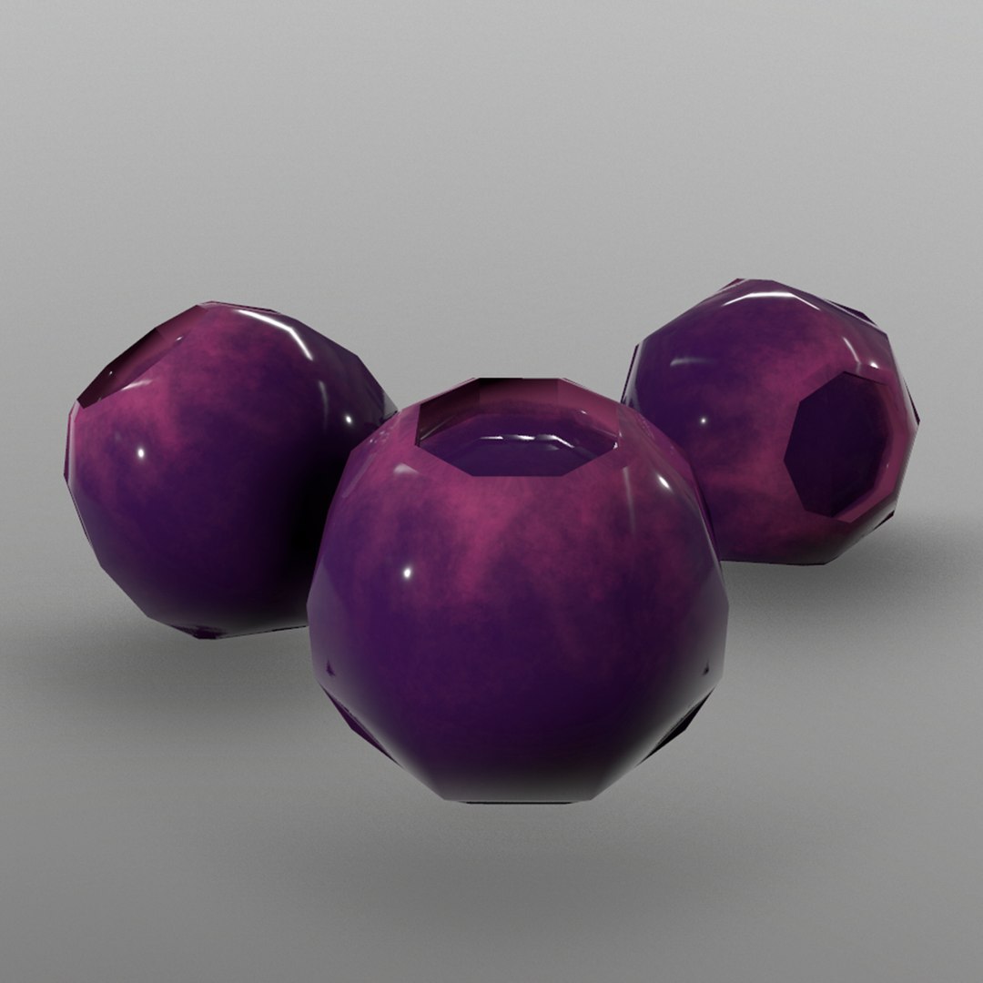 Blueberry ready games 3D model - TurboSquid 1288024