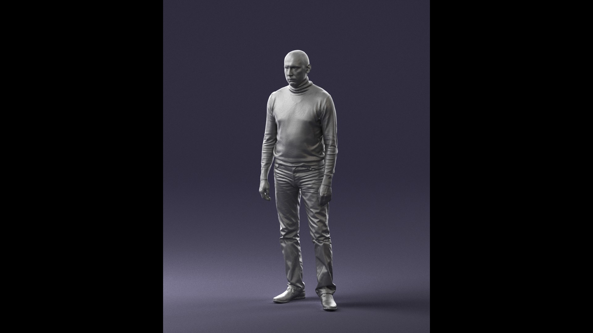 3D scanned realistic human - TurboSquid 1701712