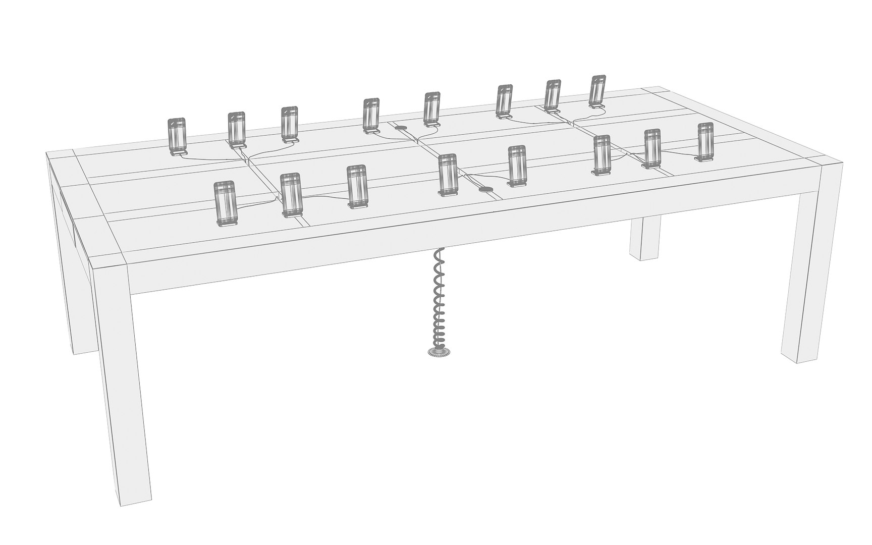 3D Apple Store Table 1 - TurboSquid 2147999