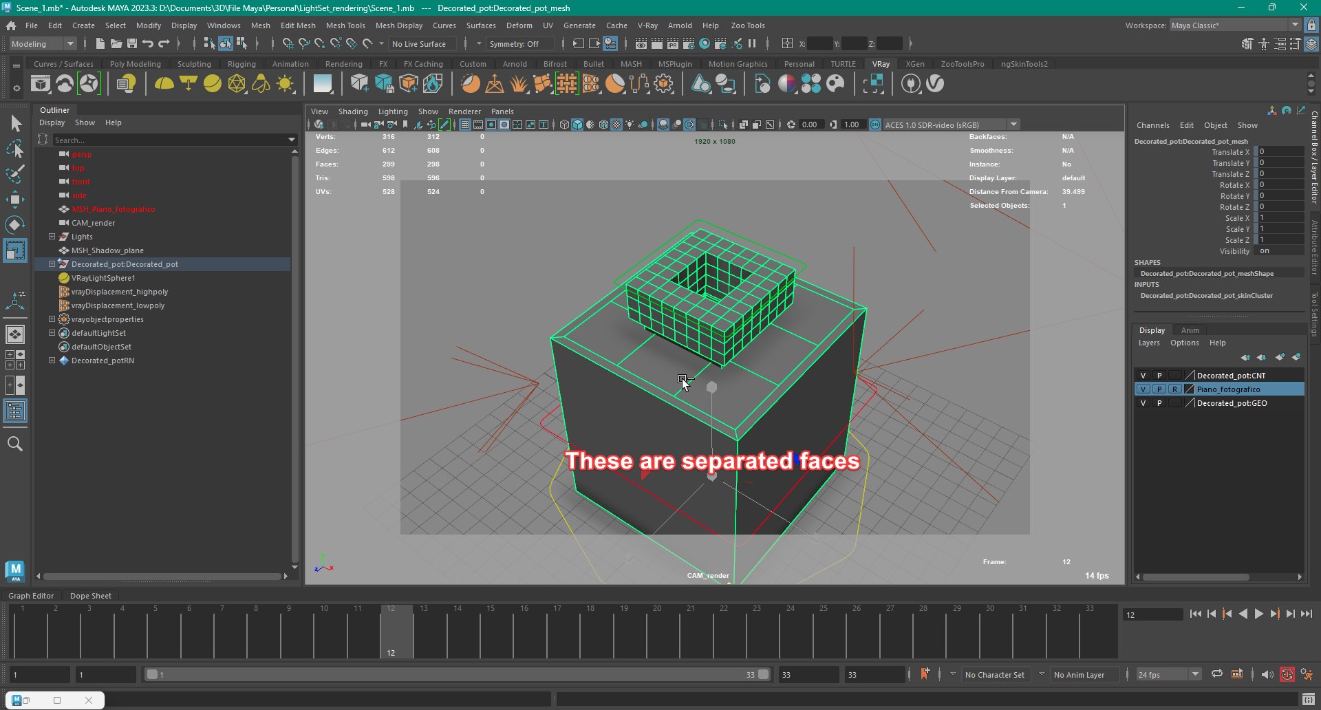 Minecraft Decorated Pot Rig 3D Model - TurboSquid 2533341