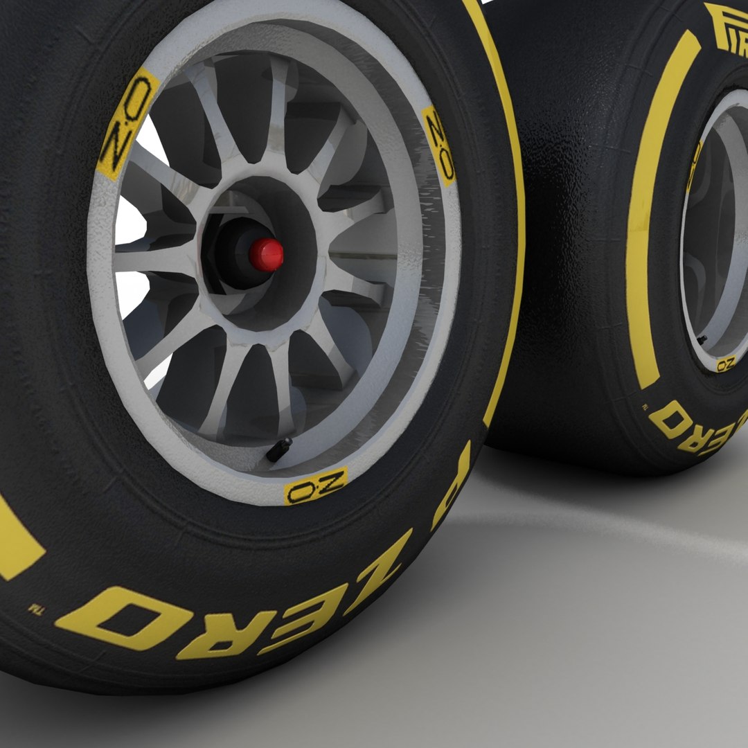 3d Formula 1 Pirelli P