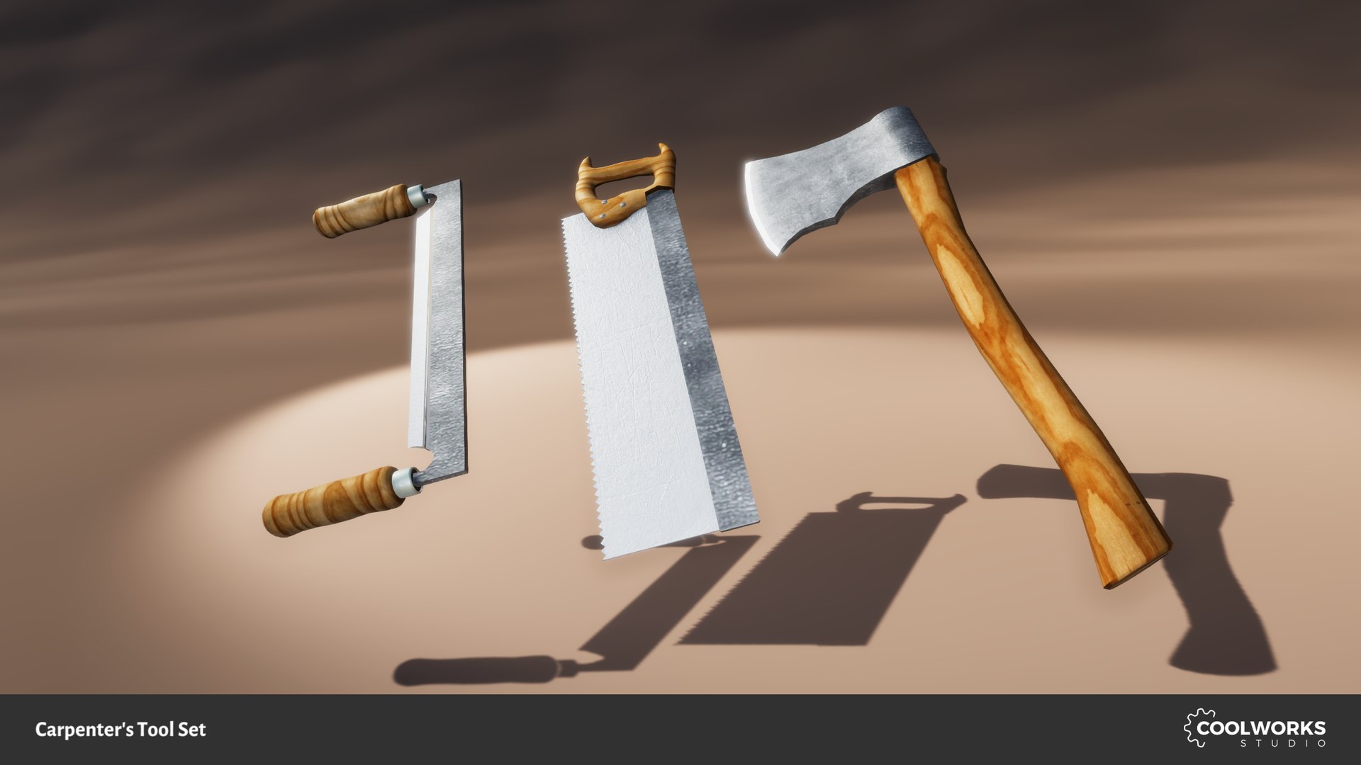 Free Carpenters Tools 3D Model - TurboSquid 1281386