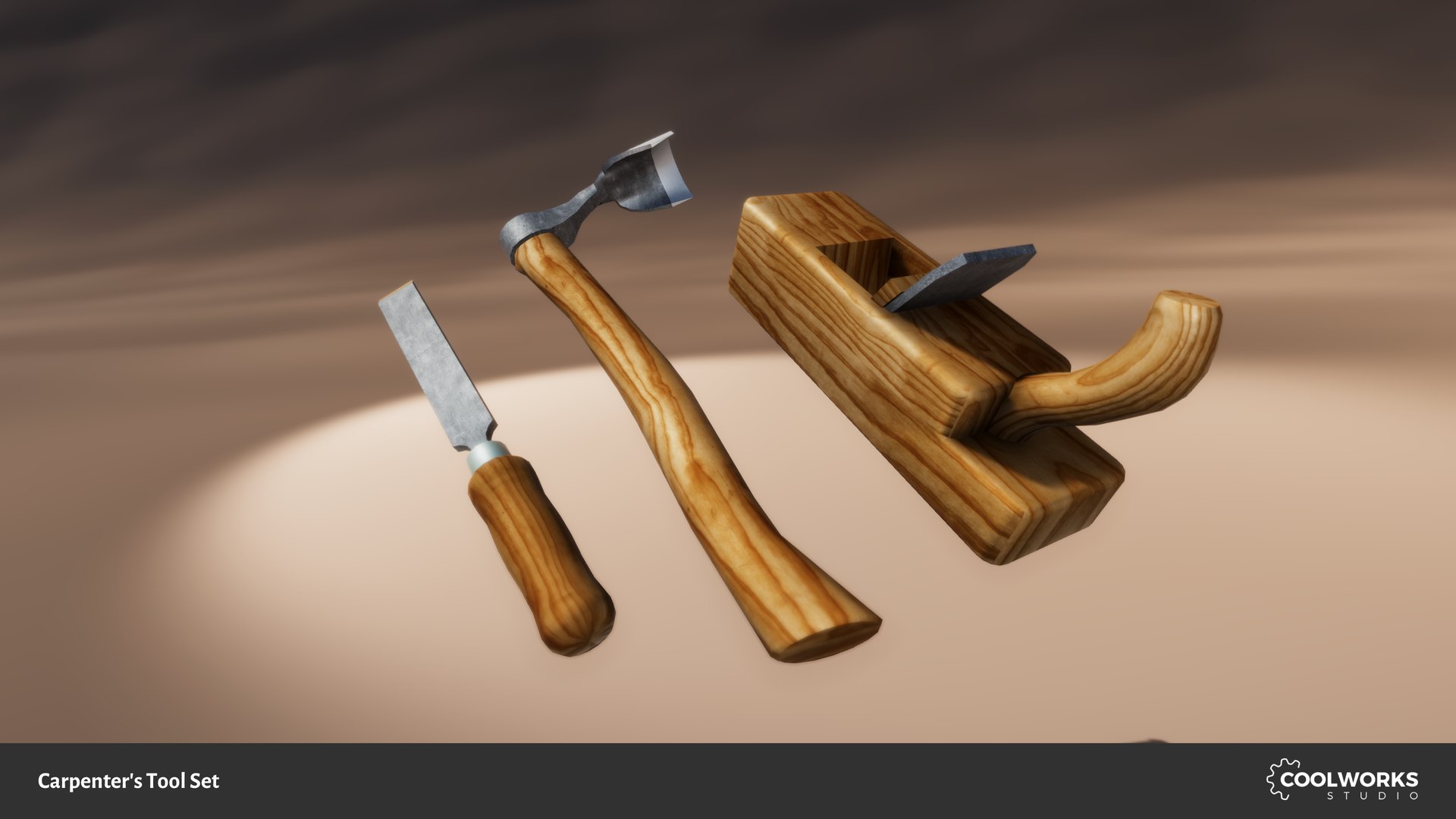 Free Carpenters Tools 3D Model - TurboSquid 1281386