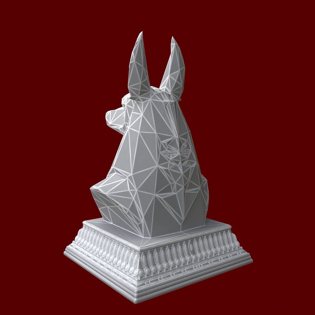 Anubis Printing Model - TurboSquid 1230833