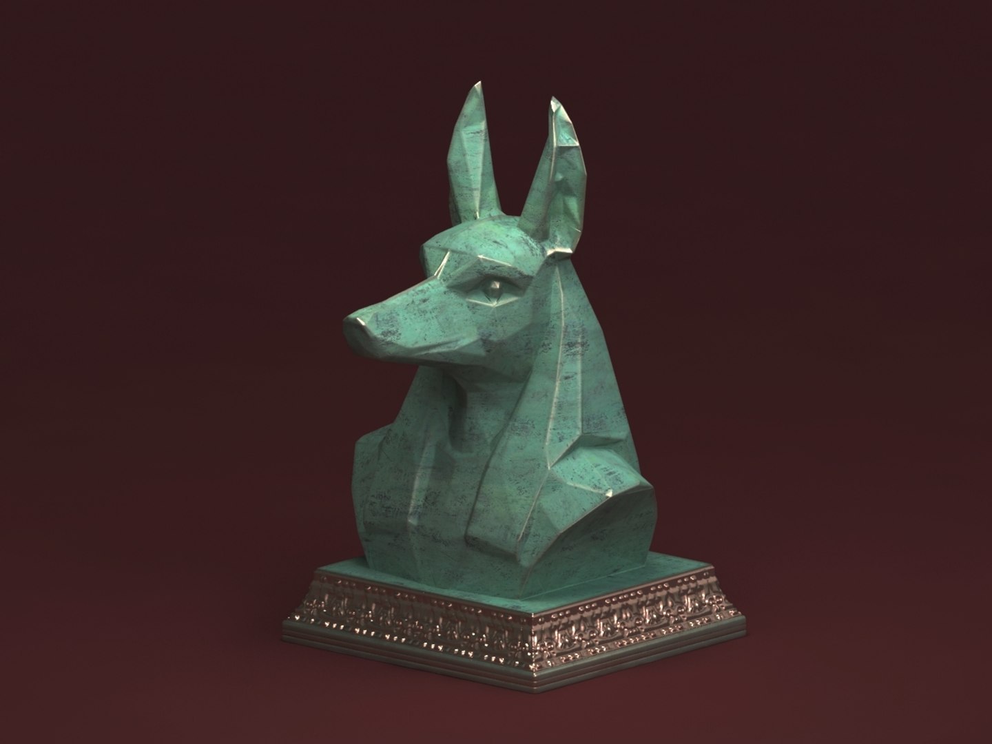 Anubis Printing Model - TurboSquid 1230833