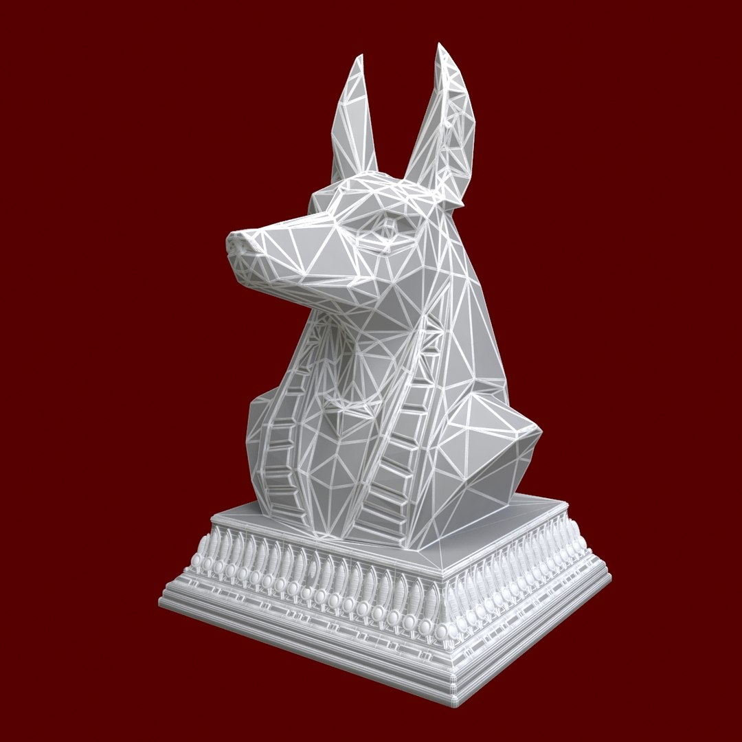 Anubis Printing Model - TurboSquid 1230833