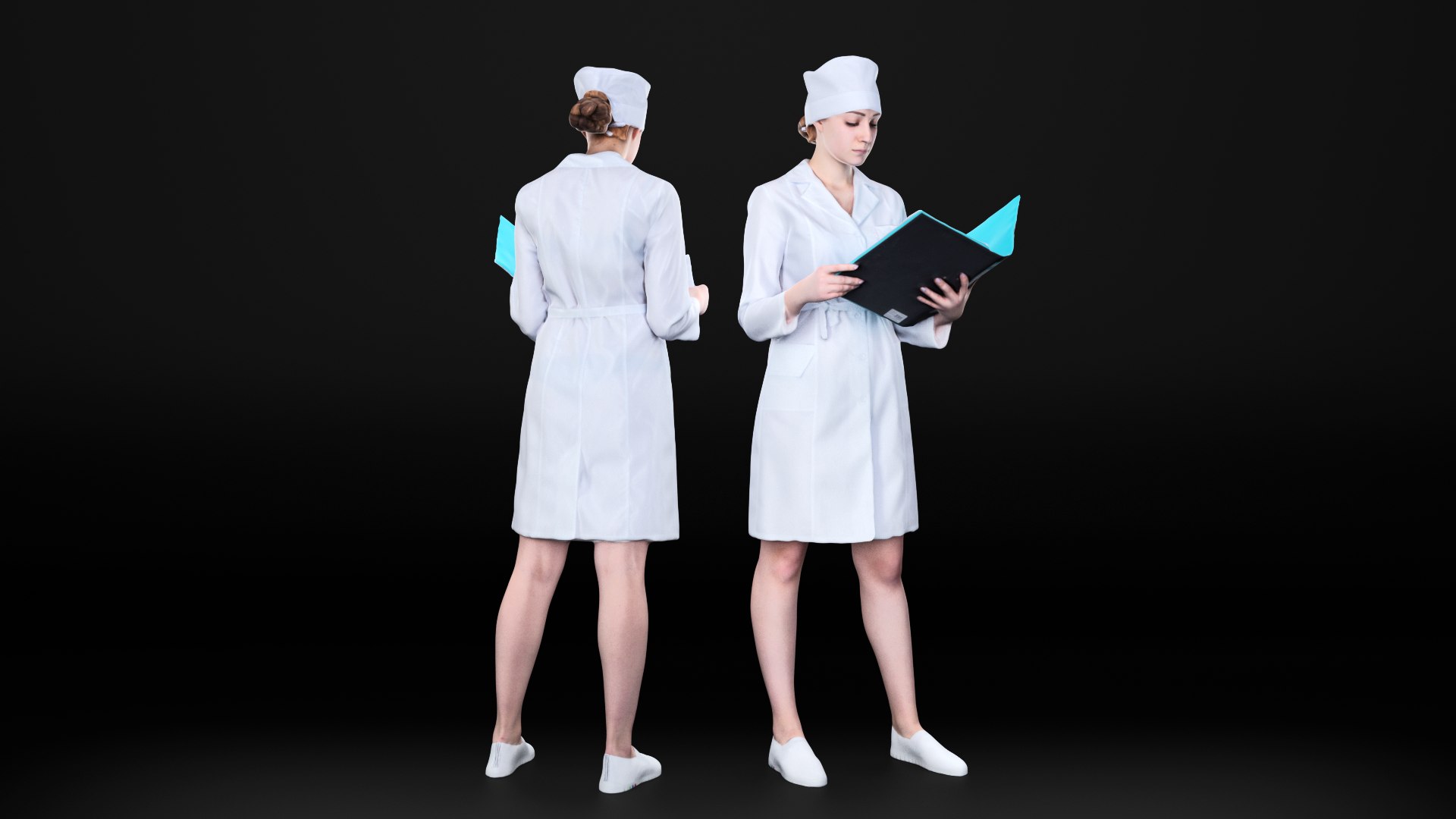 3D Human Nurse Model - TurboSquid 1470646