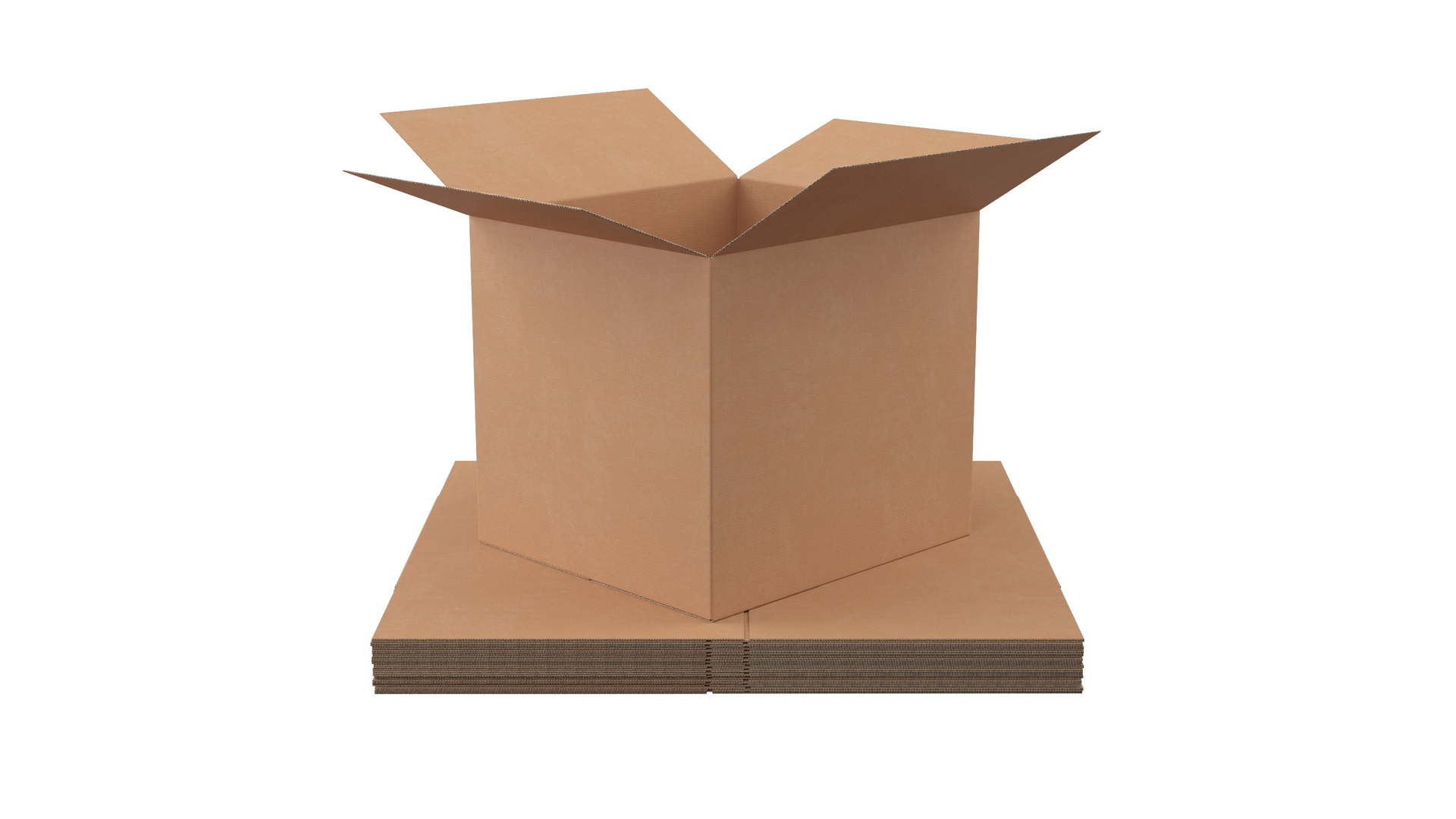 Cardboard Box 3D Model - TurboSquid 2158192