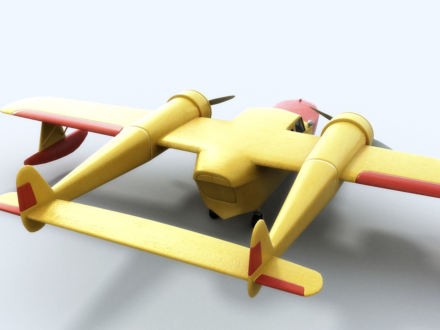 3d old hangar conwing l-16 model