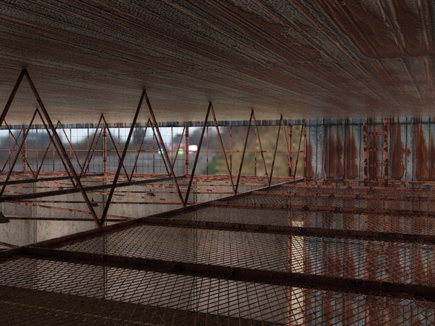 3d old hangar conwing l-16 model