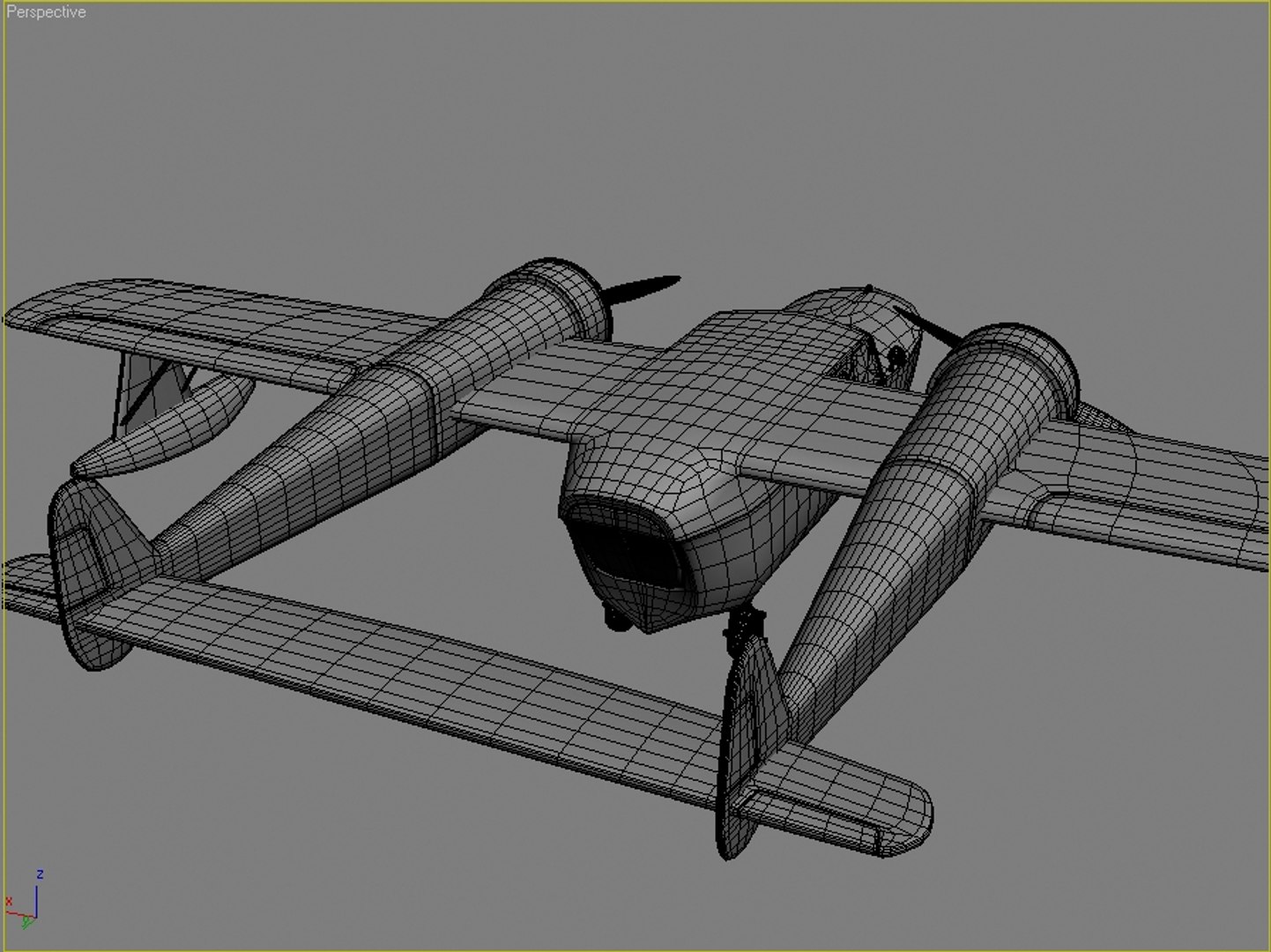 3d old hangar conwing l-16 model