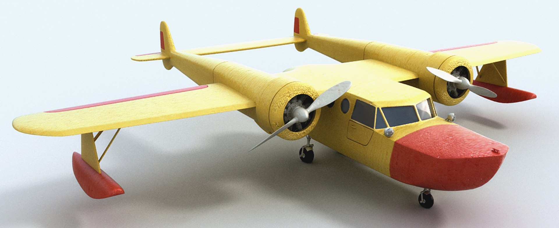 3d old hangar conwing l-16 model
