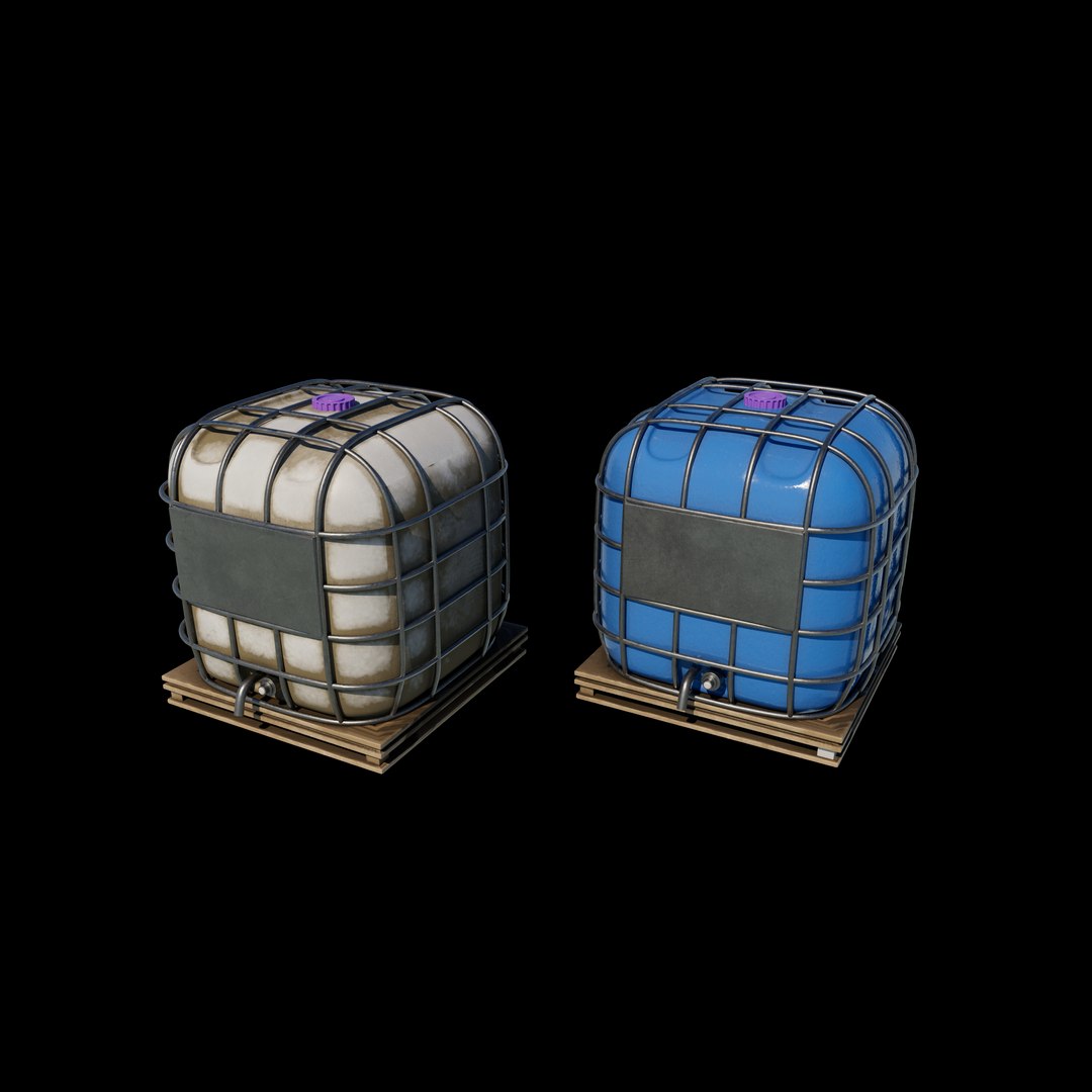 3D Model Water Tank 3D Model - TurboSquid 2344255