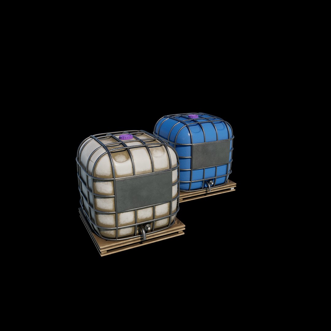 3D Model Water Tank 3D Model - TurboSquid 2344255