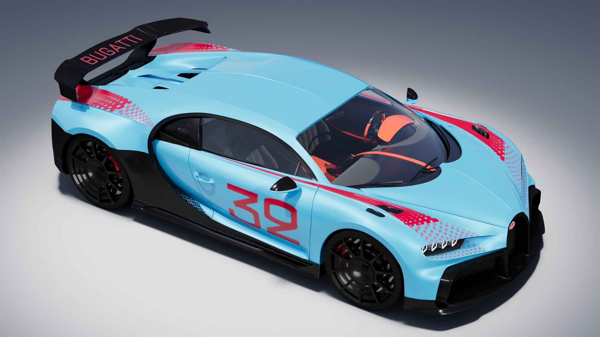 3D Model Bugatti Chiron Grand Prix - TurboSquid 2212446