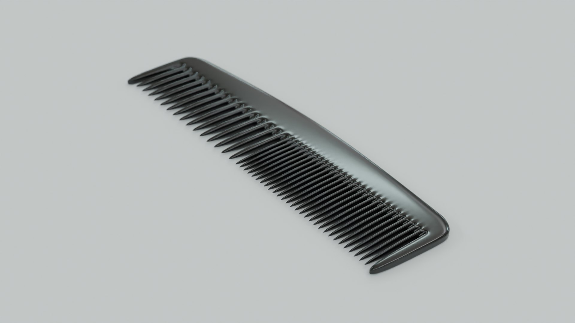 3D Plastic Pocket Comb Model - TurboSquid 1996699