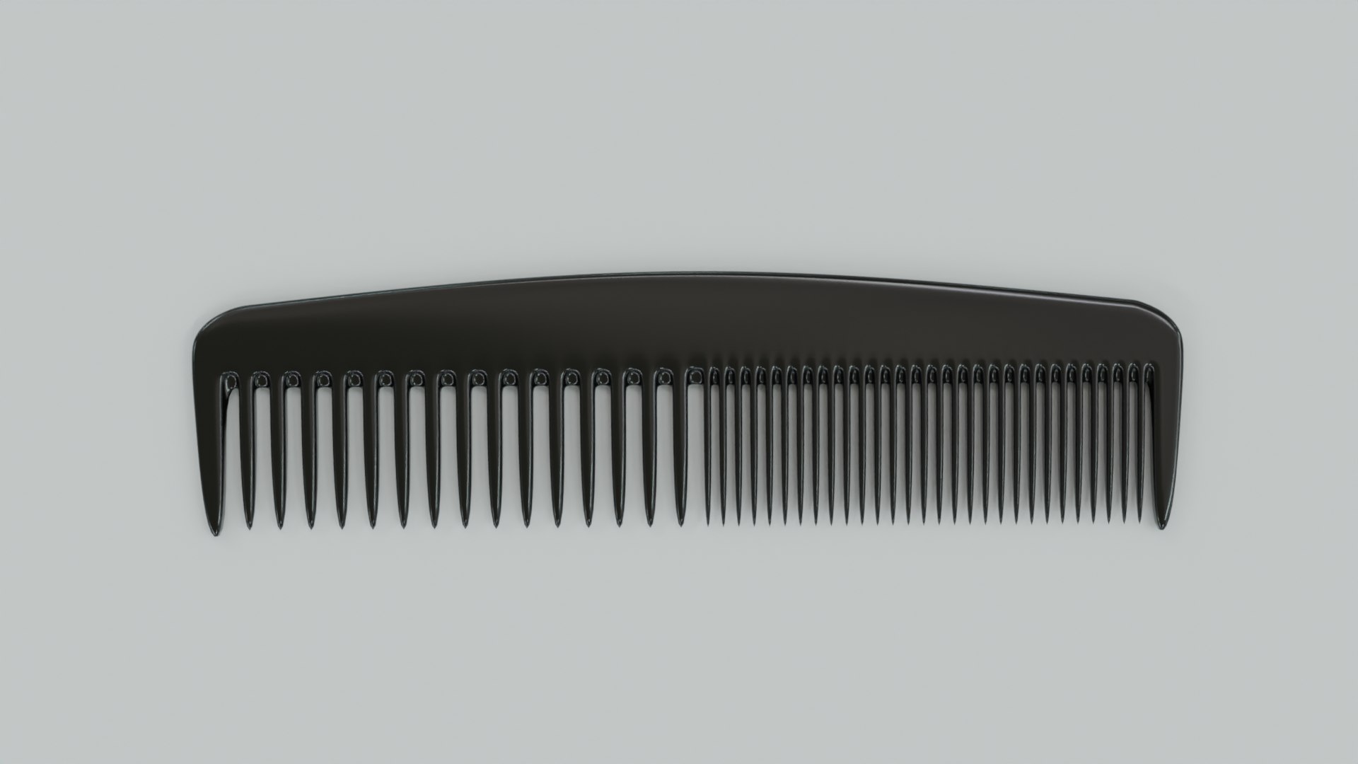 3D Plastic Pocket Comb Model - TurboSquid 1996699