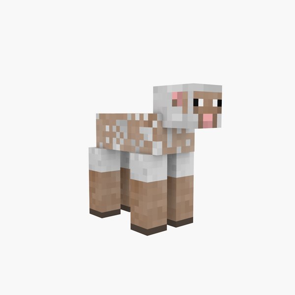 Ovelhas tosquiadas Minecraft Modelo 3D - TurboSquid 2348163