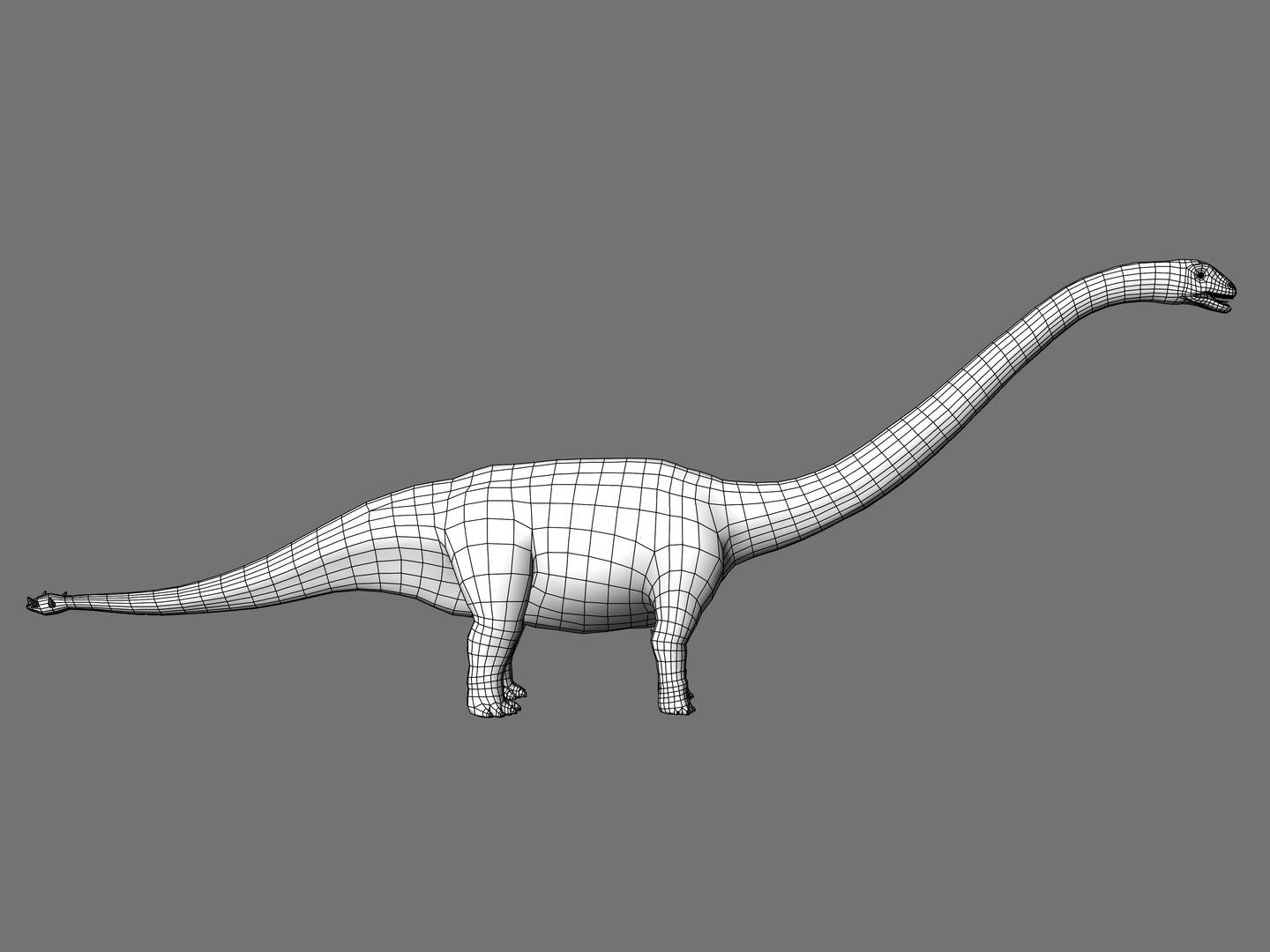 3D Model Omeisaurus Dinosaur Jurassic Animal - TurboSquid 2349707