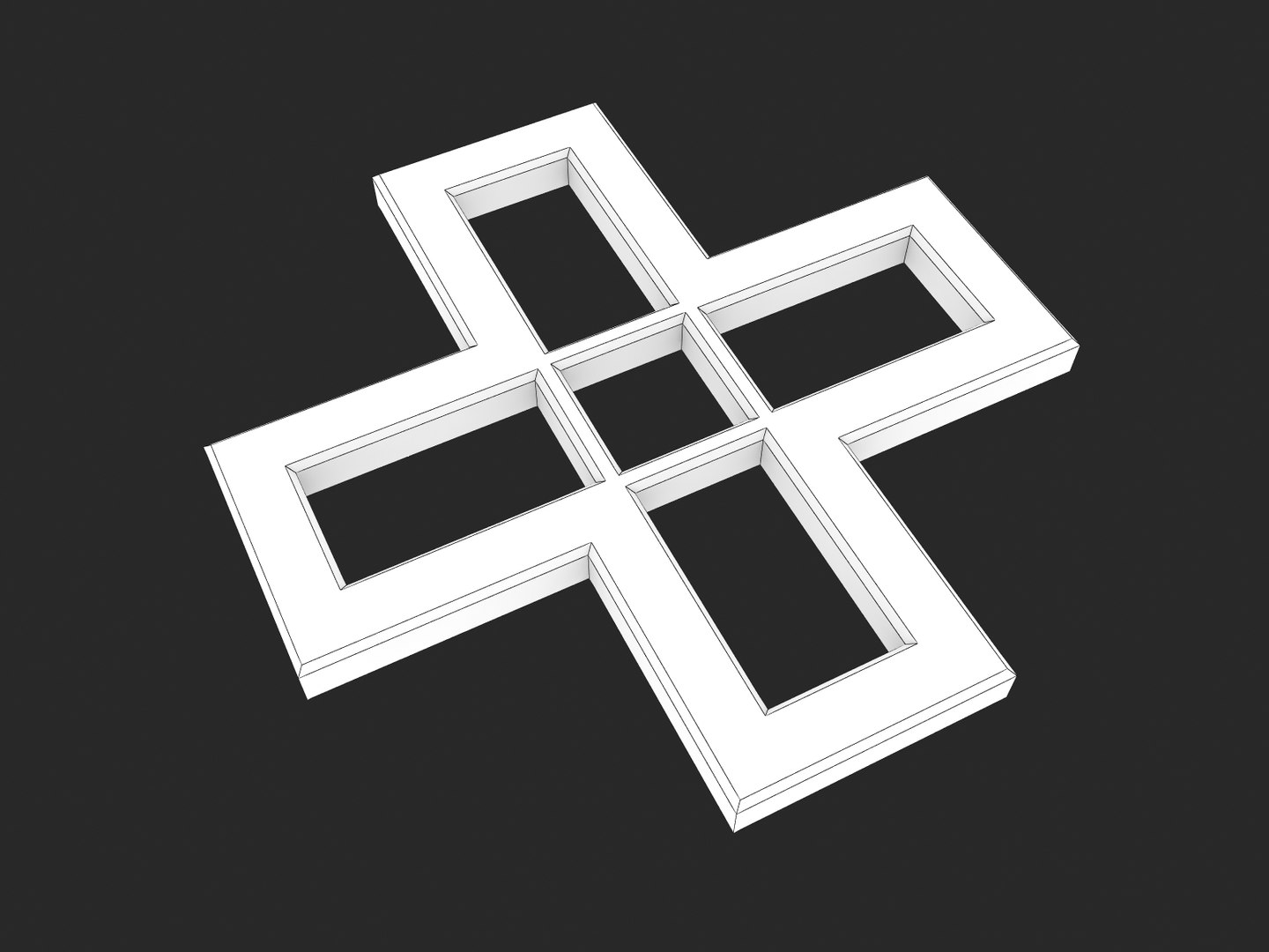 3D Cross - TurboSquid 1474578