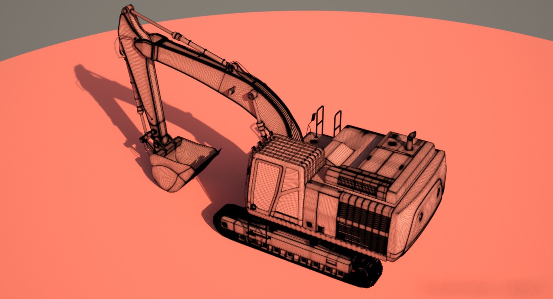 Excavator 3D Model - TurboSquid 1221506