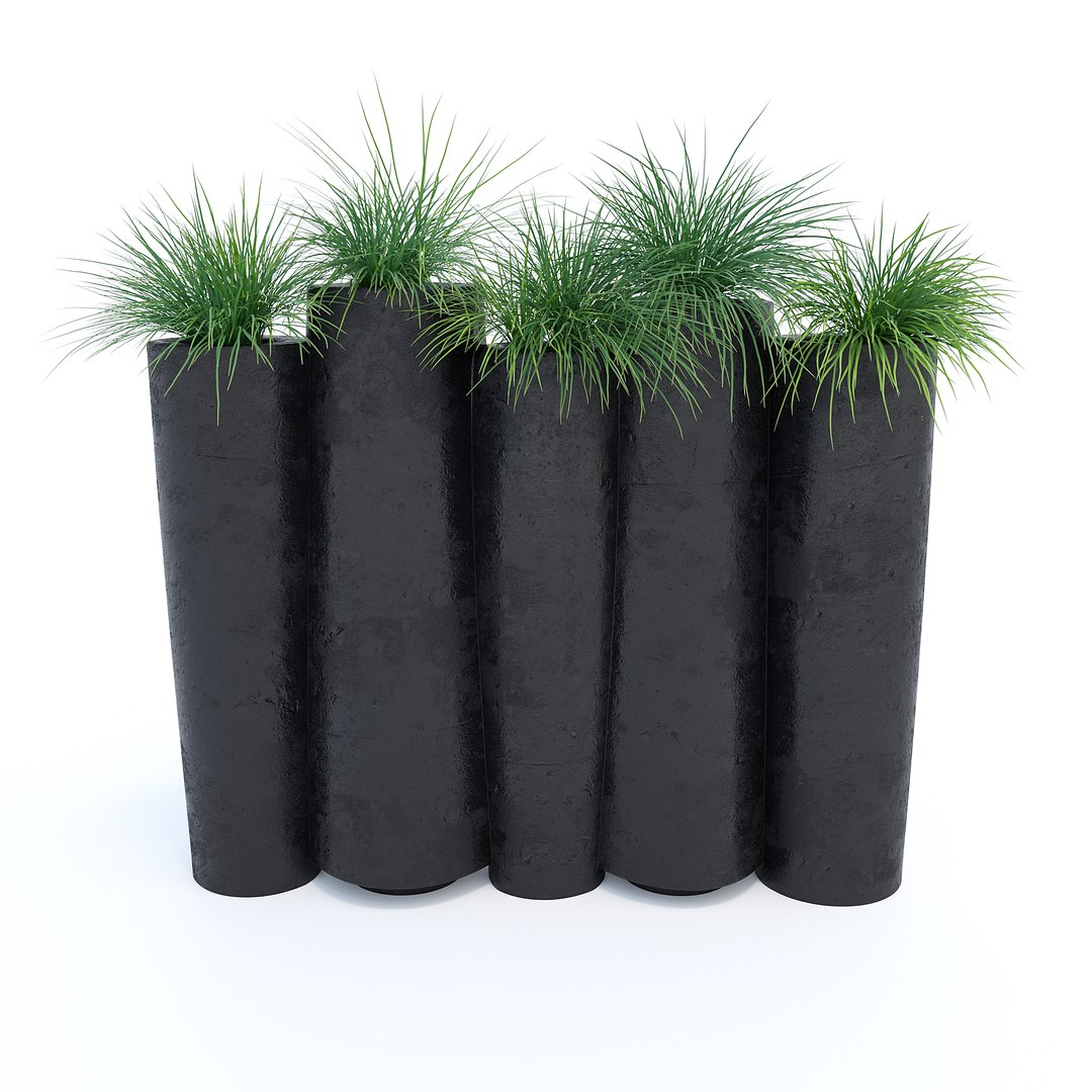 Bamboo Slide Grass Model - TurboSquid 1371897