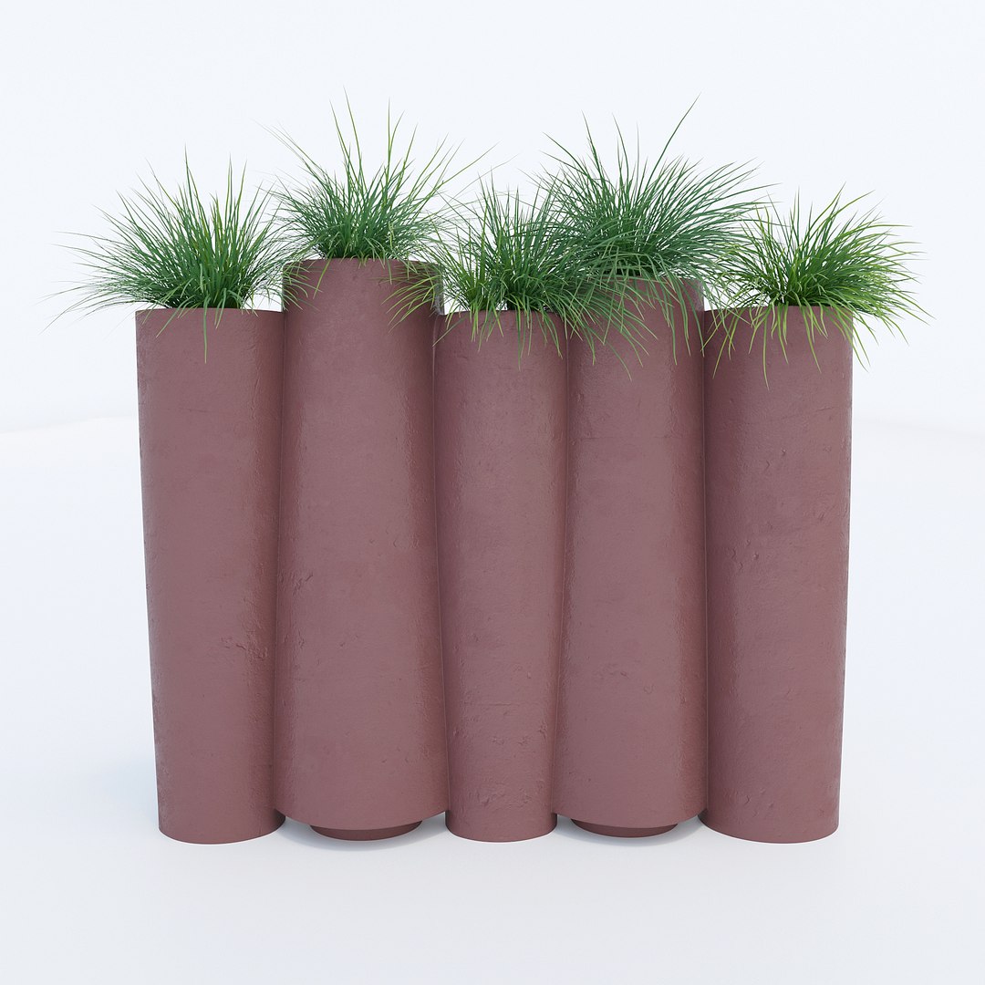 Bamboo Slide Grass Model - TurboSquid 1371897