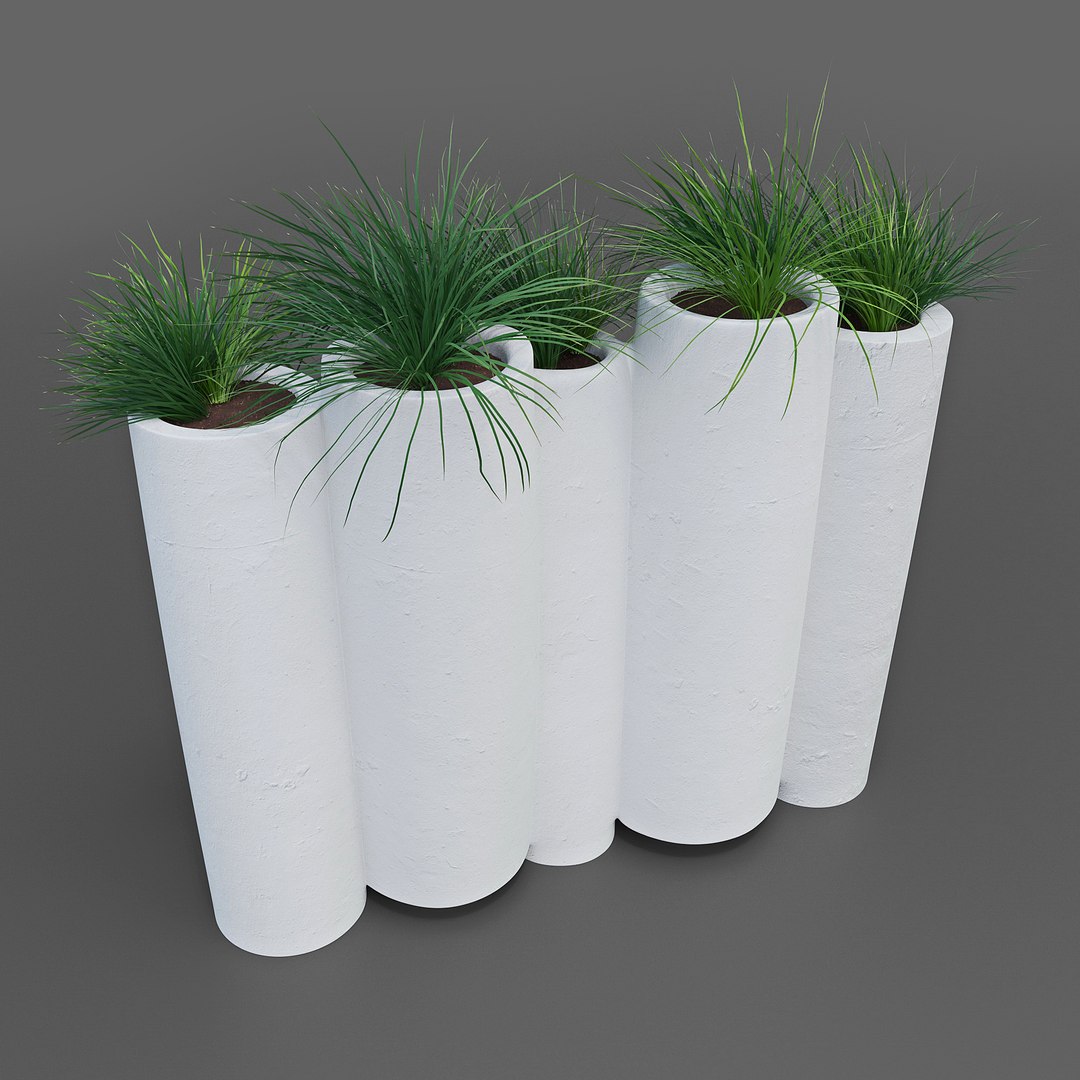 Bamboo Slide Grass Model - TurboSquid 1371897