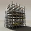 3d Model Modular Steel Construction Scaffold