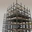 3d Model Modular Steel Construction Scaffold