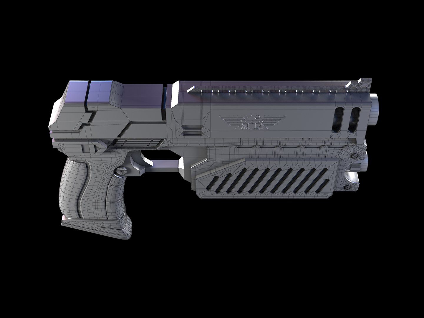 3D Lawgiver Judges Dredd - TurboSquid 1603817