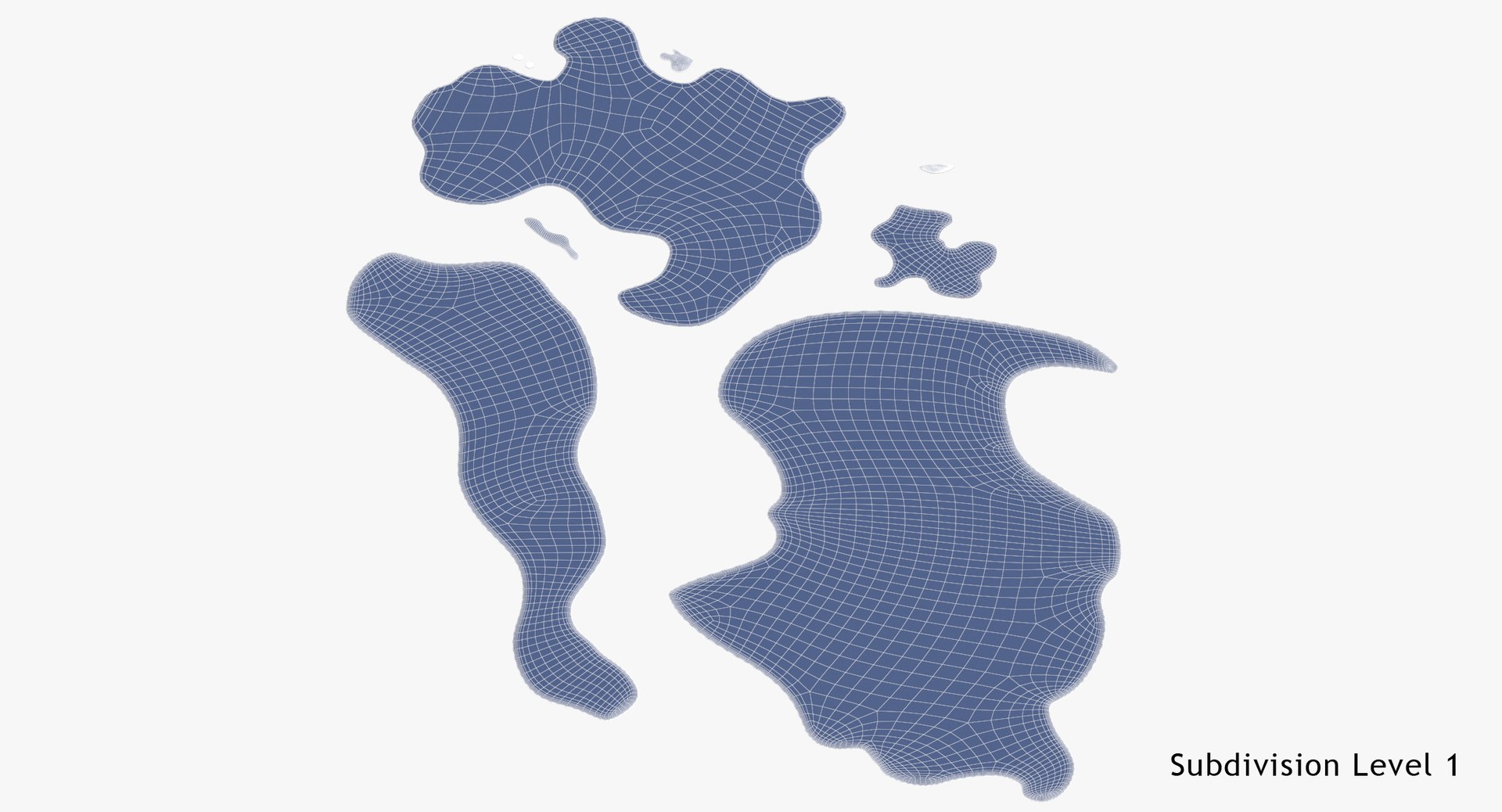 3D Water Puddles 03 Model - TurboSquid 1303664