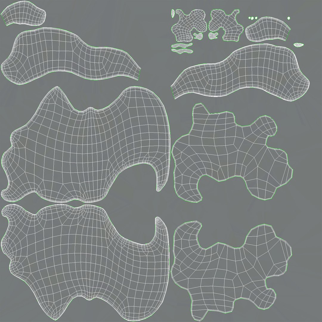 3D Water Puddles 03 Model - TurboSquid 1303664