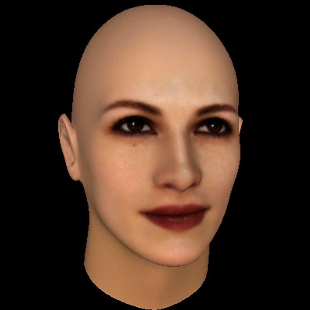 Female Head Obj