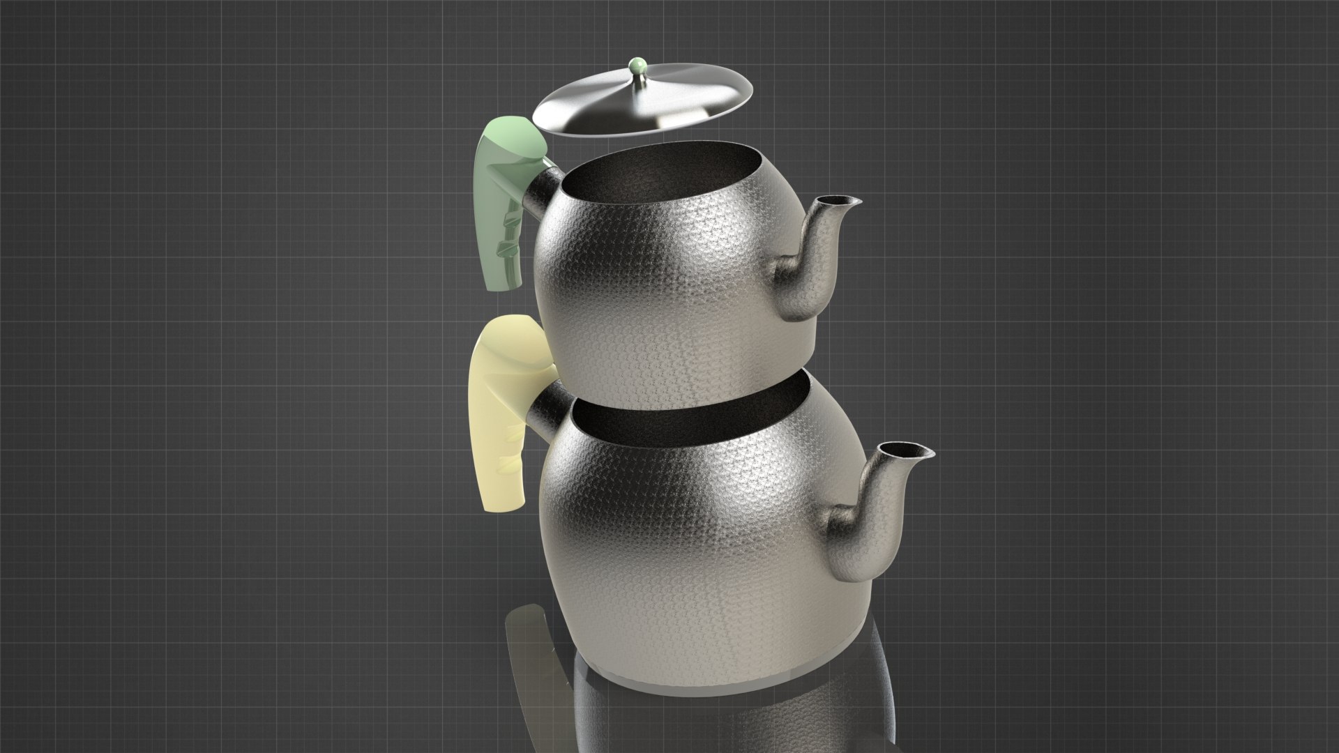Teapot 3D model - TurboSquid 1749435