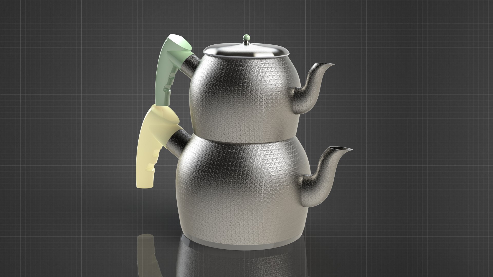 Teapot 3D model - TurboSquid 1749435
