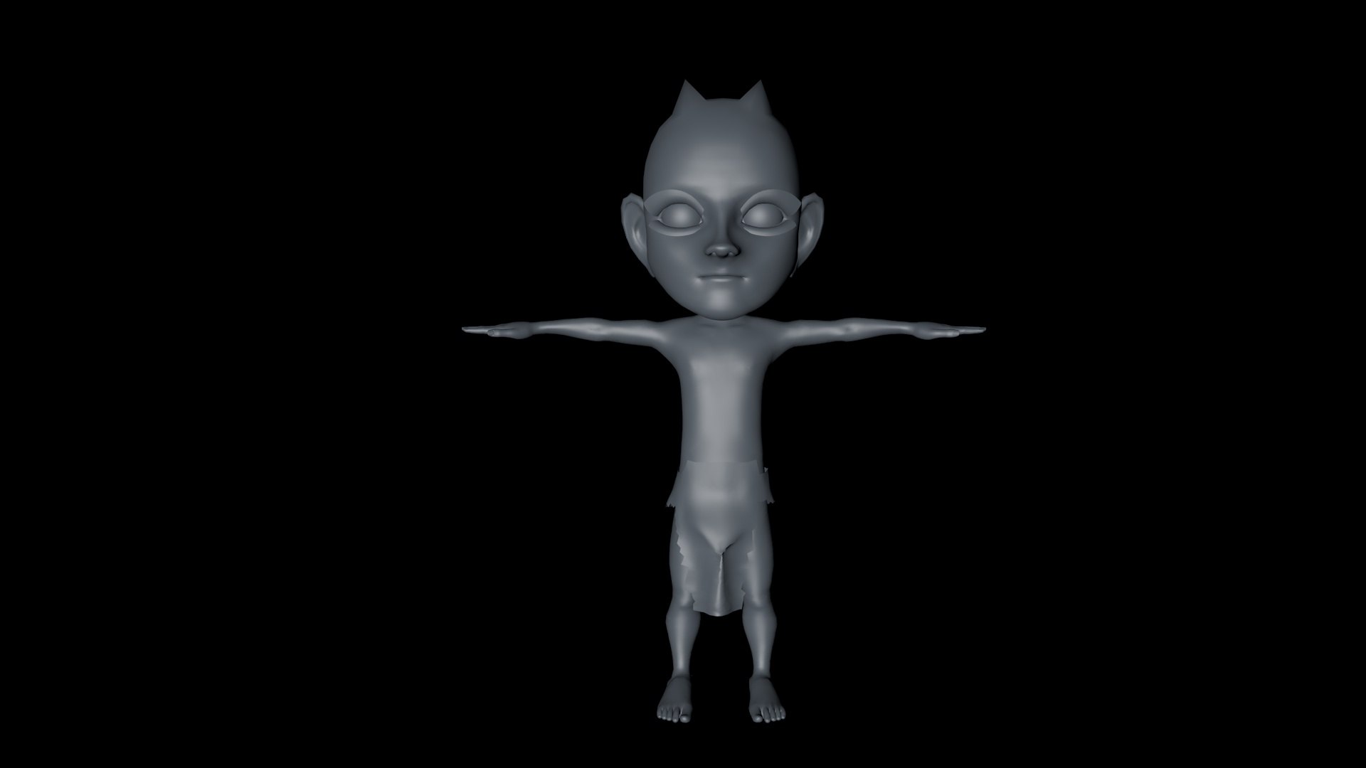 Cute Devil Cartoon 3D Model - TurboSquid 1808429