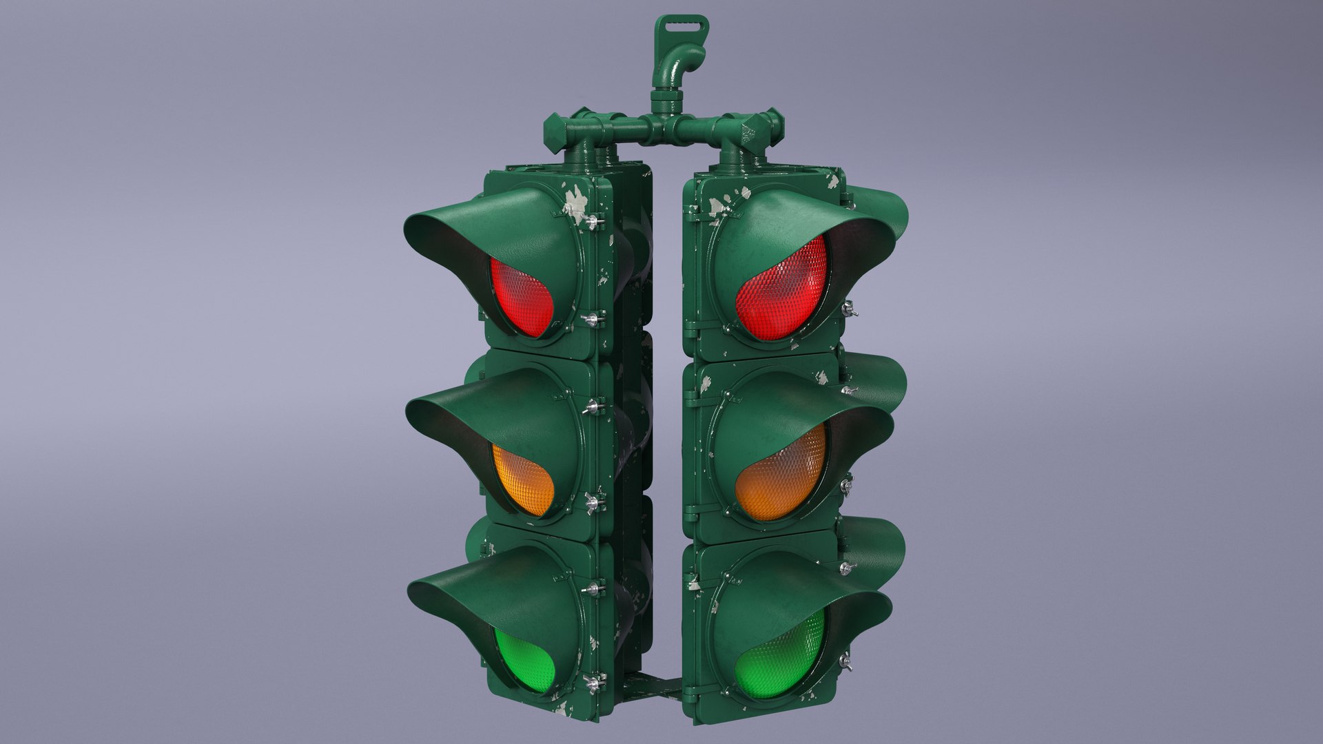 Traffic Light 3D model - TurboSquid 2045428
