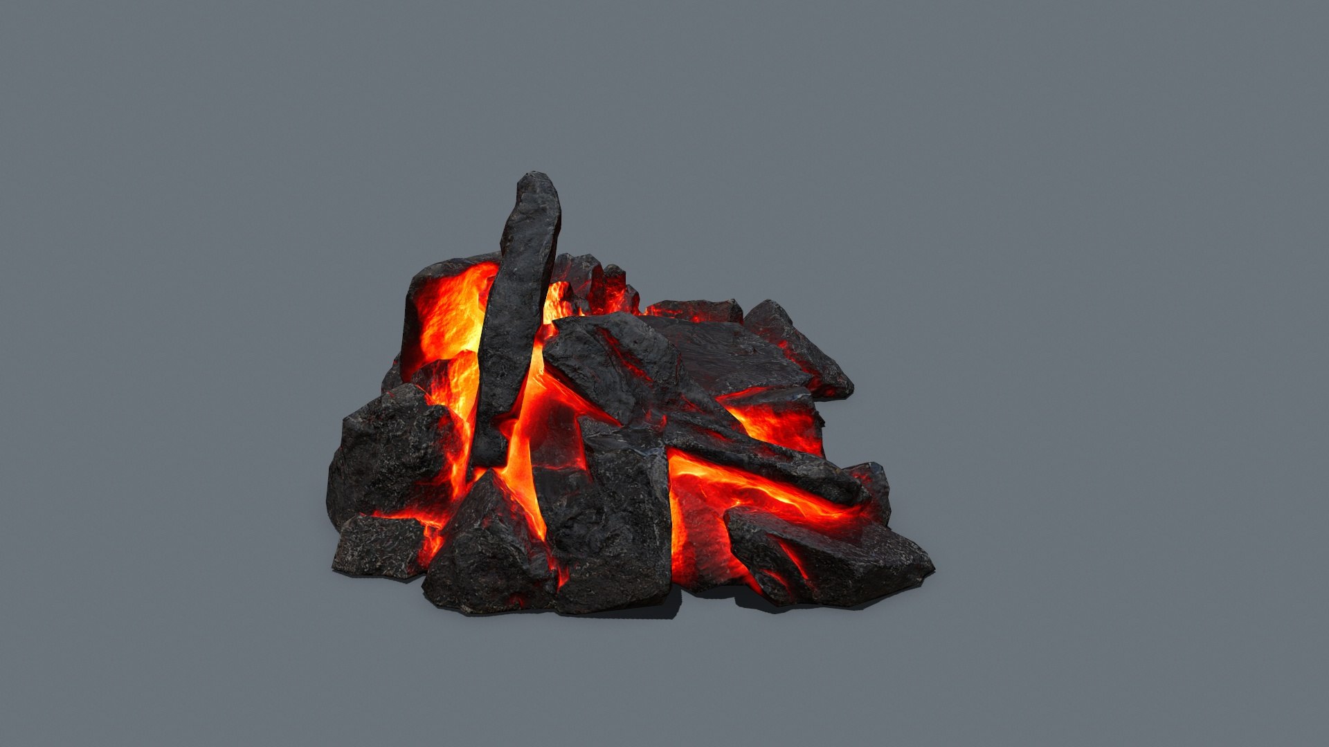 3D Lava Rocks - TurboSquid 2195443