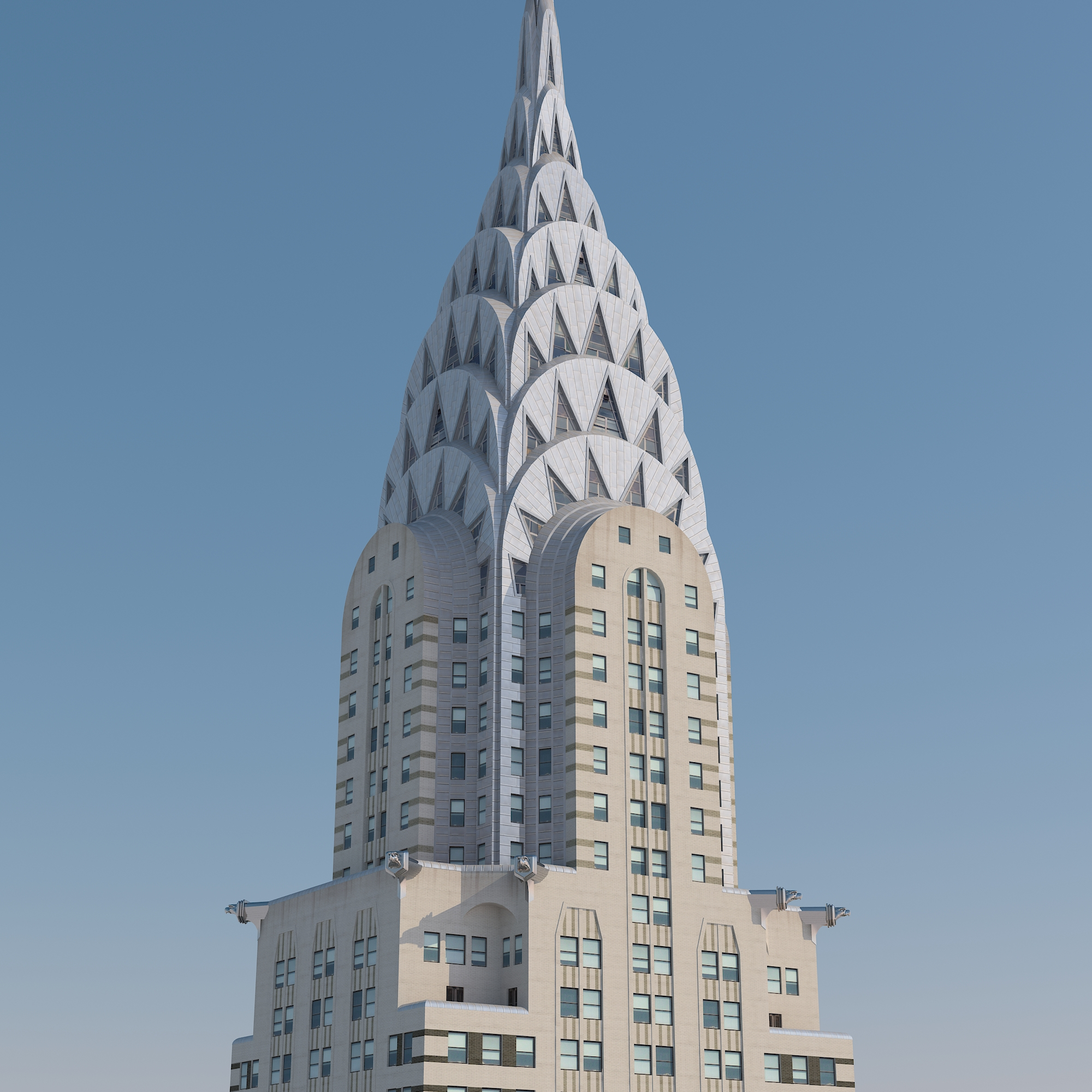 Chrysler building 3D model - TurboSquid 1254546