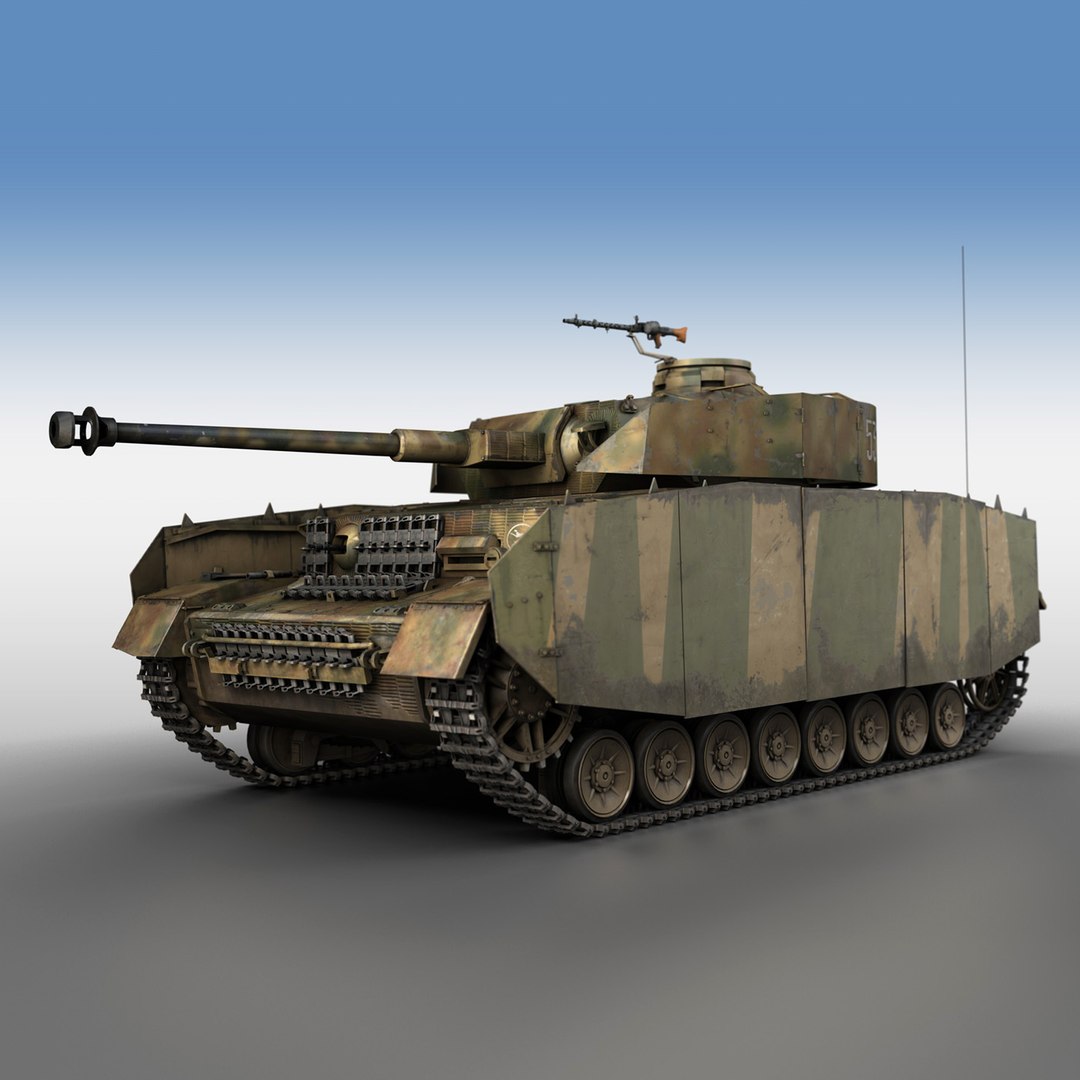 3D german panzer 4 ausf - TurboSquid 1423497