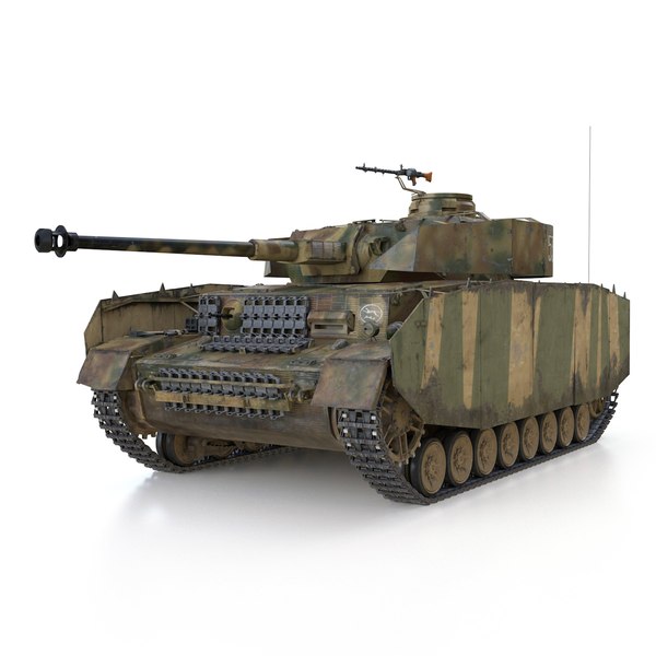 modelo 3d PzKpfw IV - Panzer 4 - Ausf.H - 531 - TurboSquid 1423497