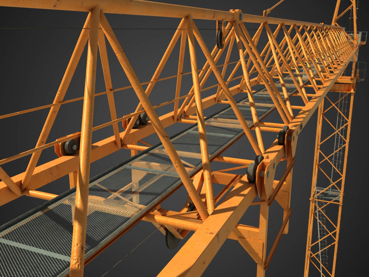 3d Model Tower Crane